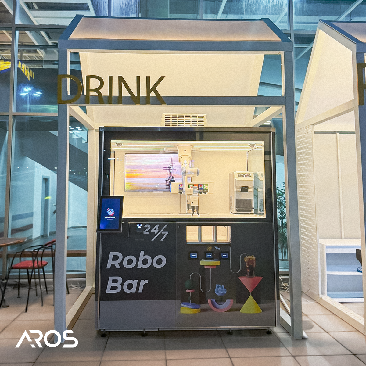 Exciting Update! AROS 24/7 ROBO BAR has been opened in Abu Dhabi on Yas ...